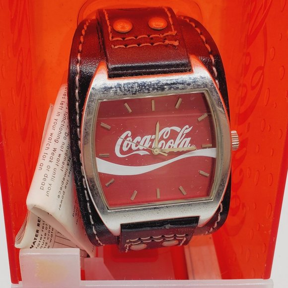 Coca Cola | Accessories | New Vintage Circa Late 99s Coca Cola Watch ...